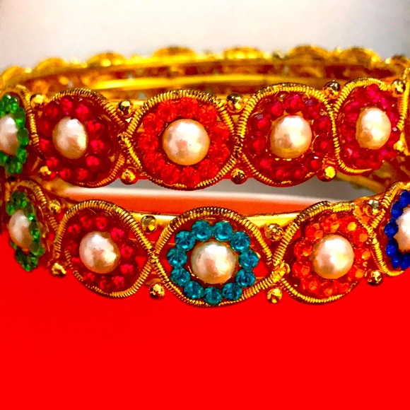 Jewelry | Beaded Bangles | Poshmark
